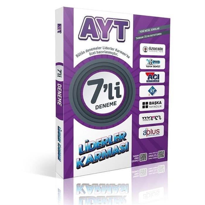 LIDERLER KARMASI 2022 AYT 7LI DENEME SETI - Kılıç Office Center ...